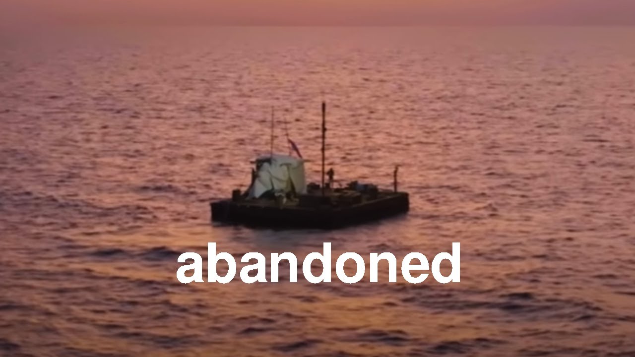 MR BEAST LEFT HIS RAFT IN THE OCEAN - YouTube