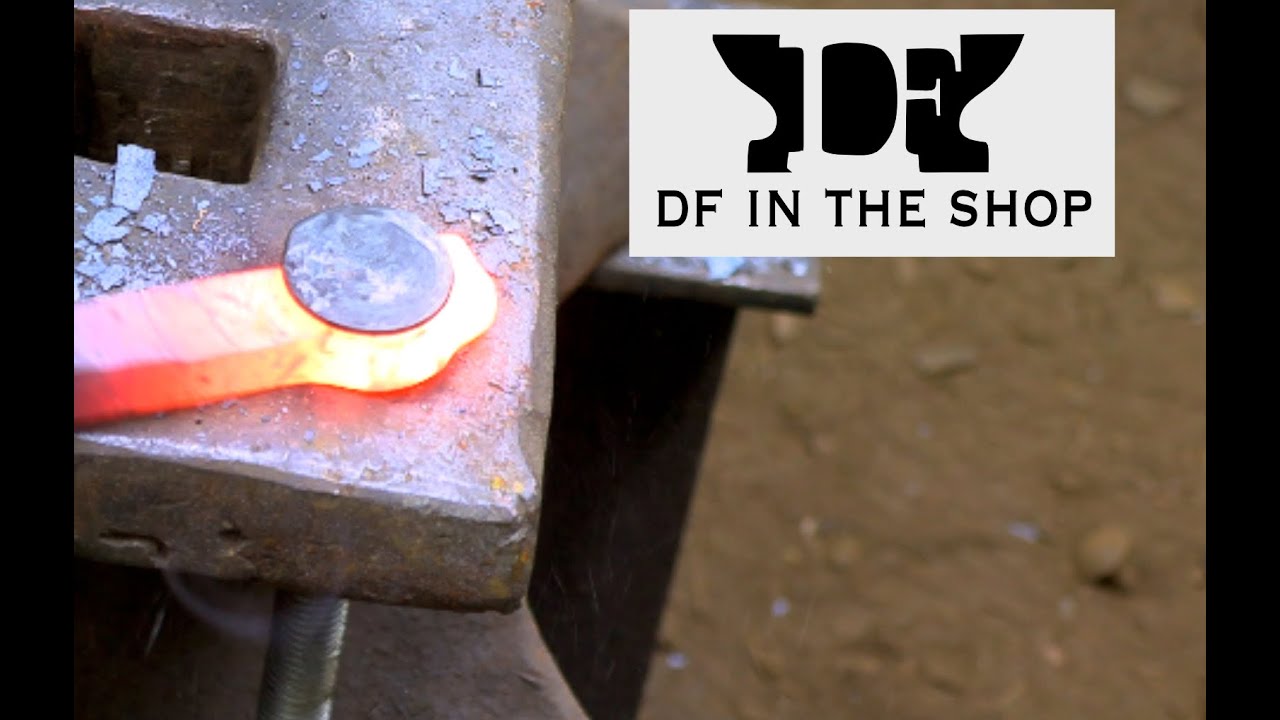 Blacksmithing for Beginners - Anvil Hardy Holdown Tool - YouTube