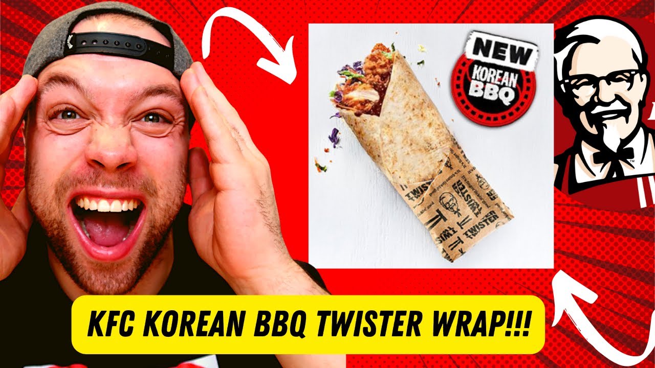 KFC Korean BBQ Twister Wrap - FOOD REVIEW!! - YouTube