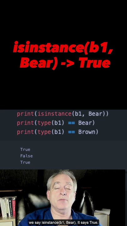 Type Vs Isinstance In Python Python Shorts Youtube