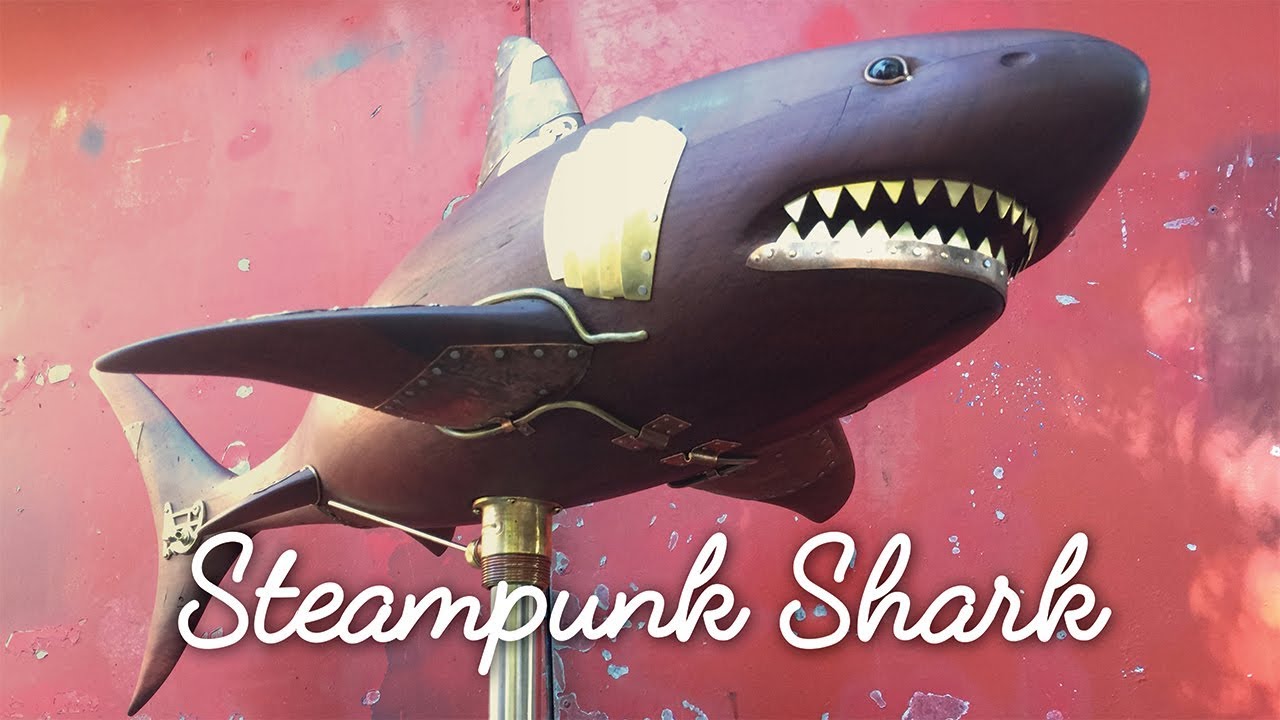 Steampunk Shark - YouTube