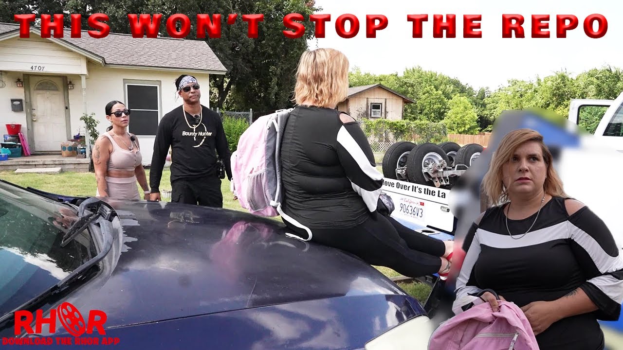 The Car Sitting Standoff - Woman Tries to Block Repo by Refusing to Get ...