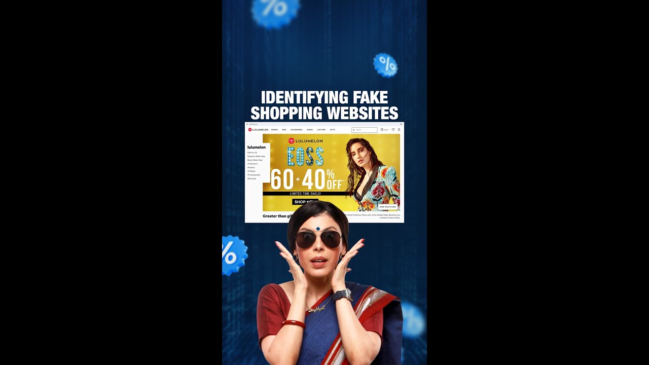 Identifying a fake shopping website - YouTube