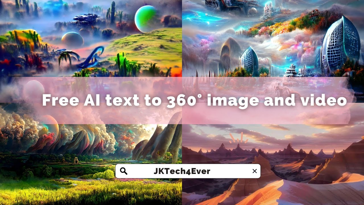 Free AI text to 360° image and video | Text to 360 Image Free | How to ...