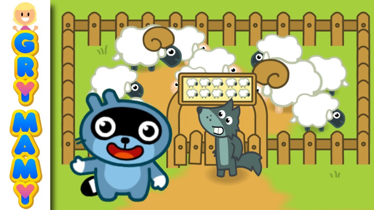 Nauka Liczenia (od 1 do 10) z Pango Sheep - filmik z gry dla dzieci z ...
