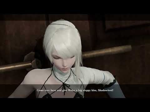 NieR Replicant Remaster - Grimoire Noir Boss Fight (PS4) - YouTube