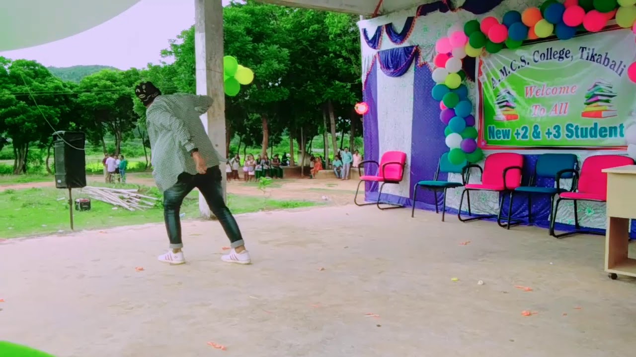 A. M. C. S college tikabali dance - YouTube