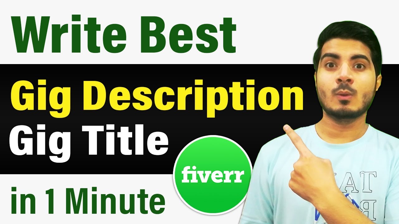 Magical Tool to Write Best Fiverr Gig Title and Gig Description To Rank ...