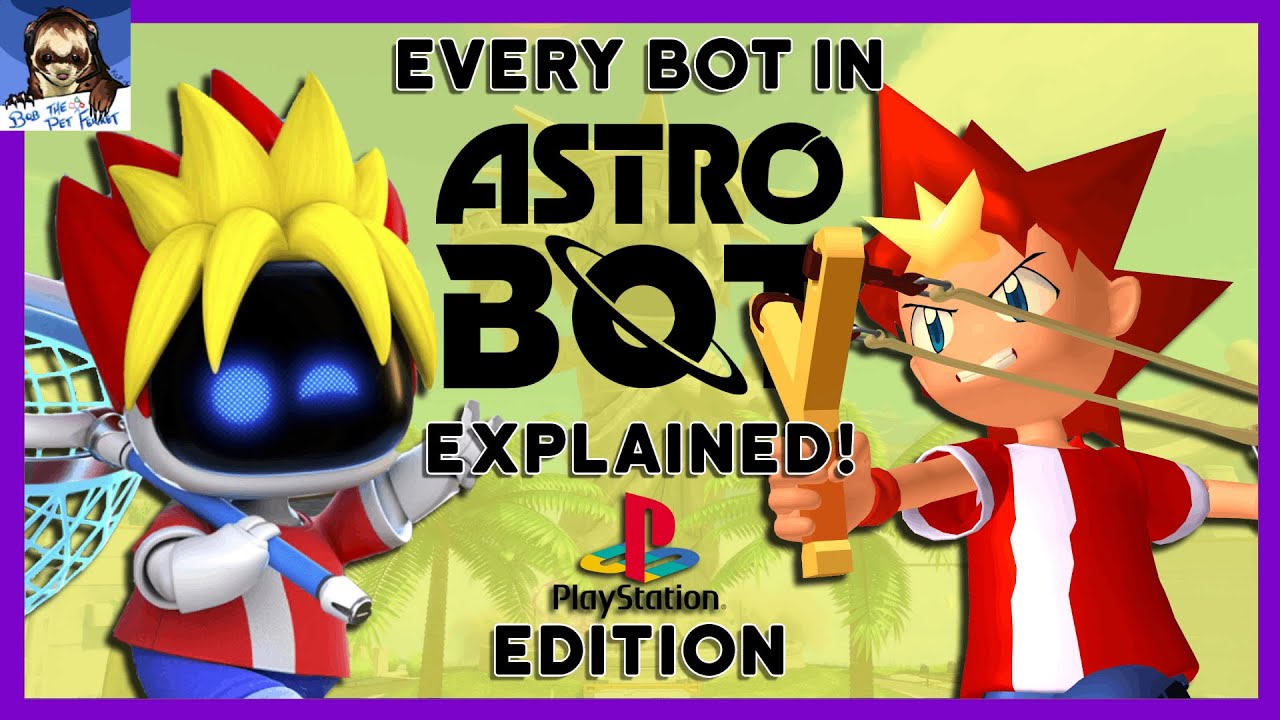 The Origins of Every Astro Bot VIP - PS1 Edition - YouTube