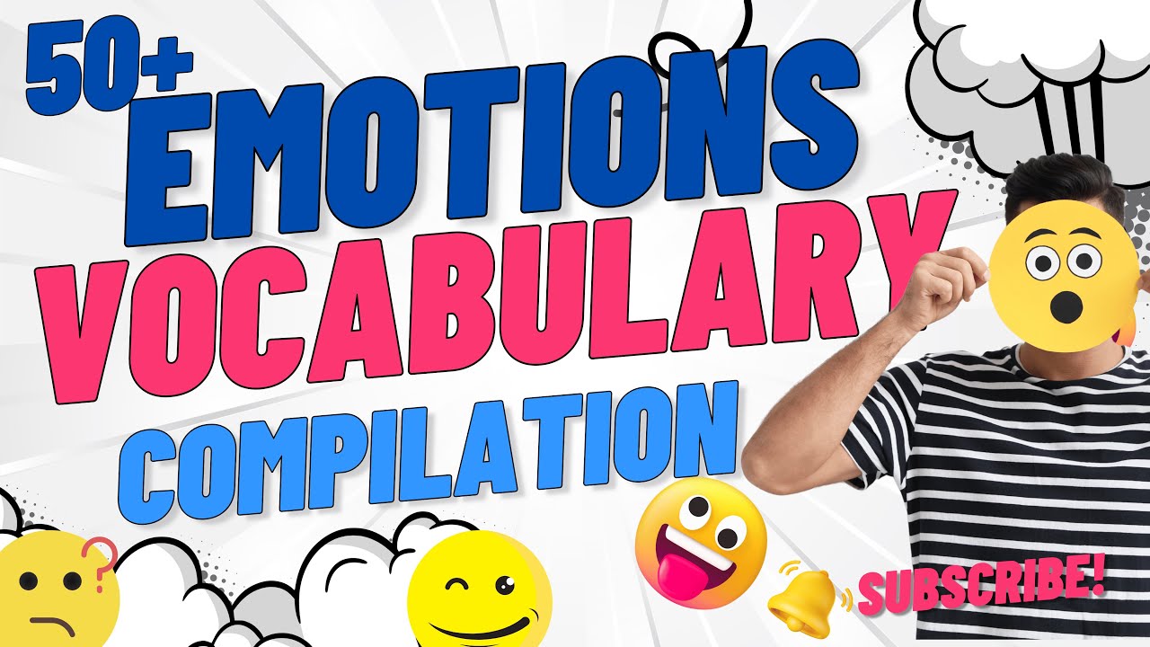 50+ Common Emotions in English | Emotions Vocabulary with Pronunciation ...