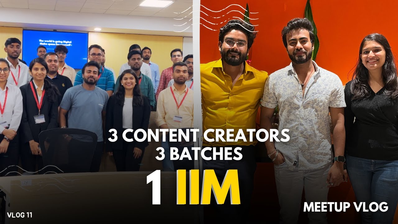 Life at IIM - Updates | Meet-ups | Management Immersion Program | Ft ...