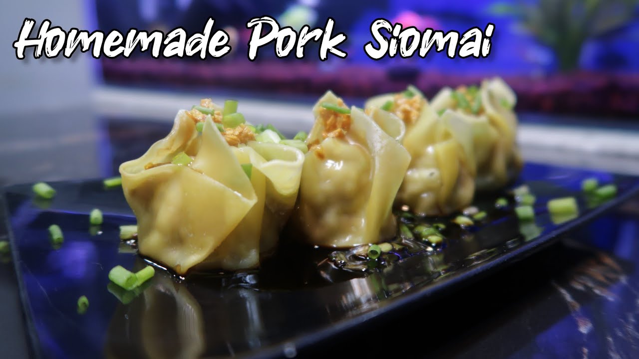 MASTER SIOMAI IS SHAKINGG | HOMEMADE PORK SIOMAI - YouTube