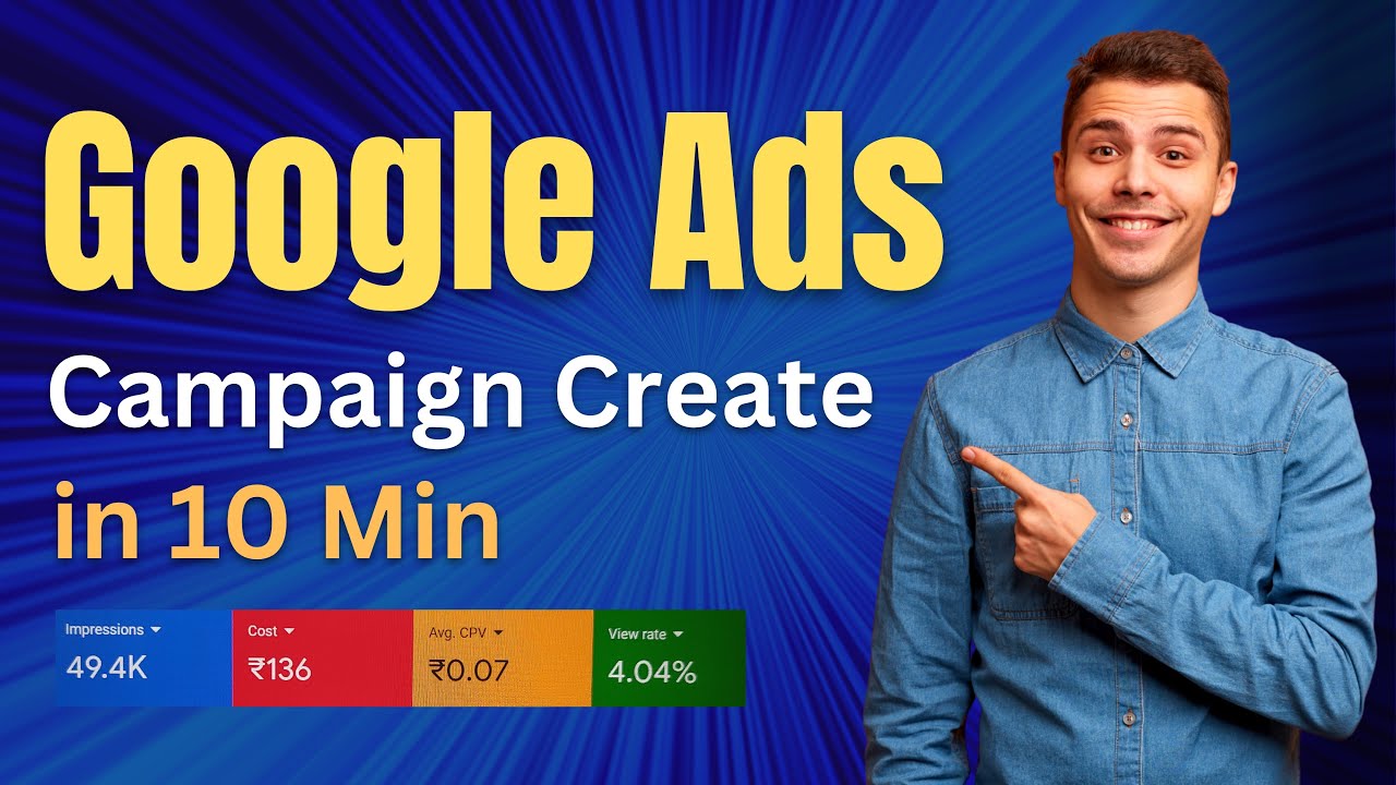 Google Ads Campaign Create In 10Min | Google Ads | How To Create google ...