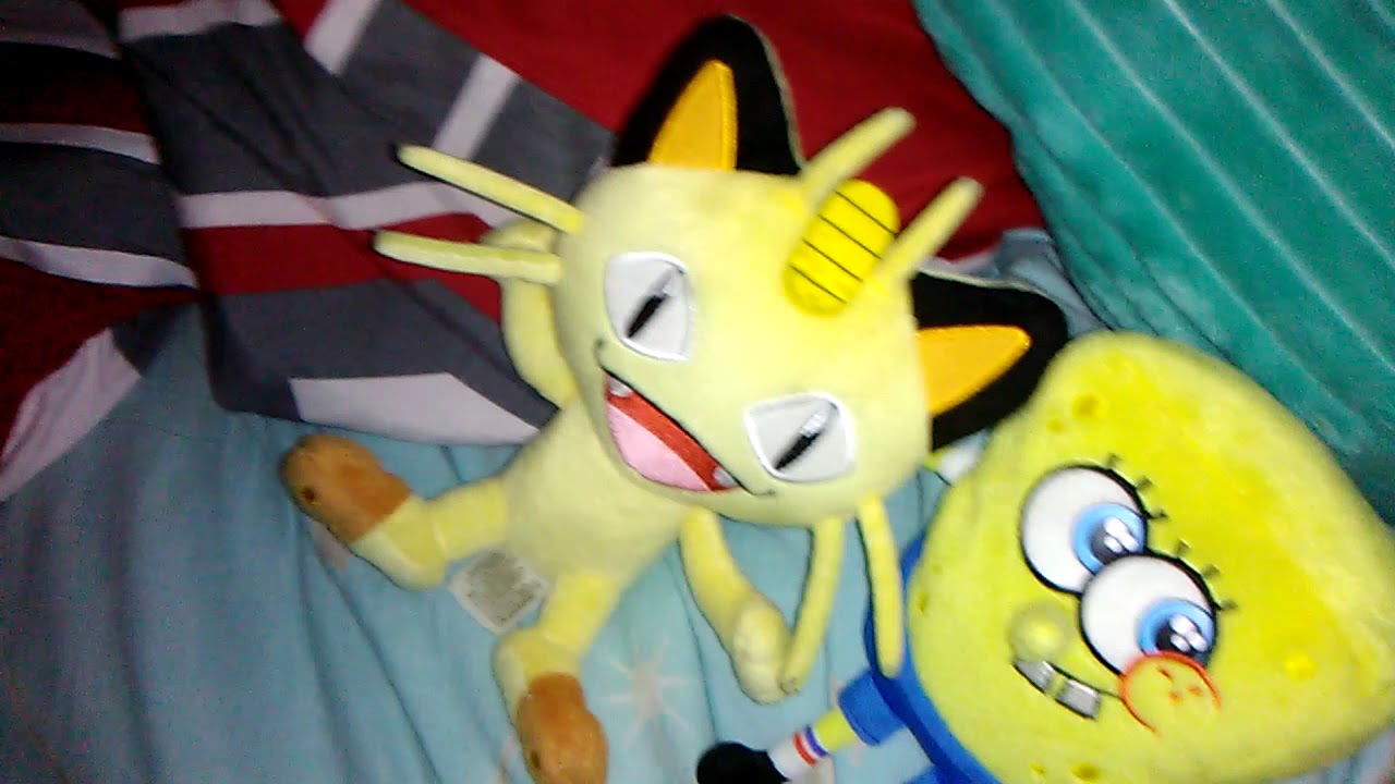 Meowth and SpongeBob watch the THX logo - YouTube
