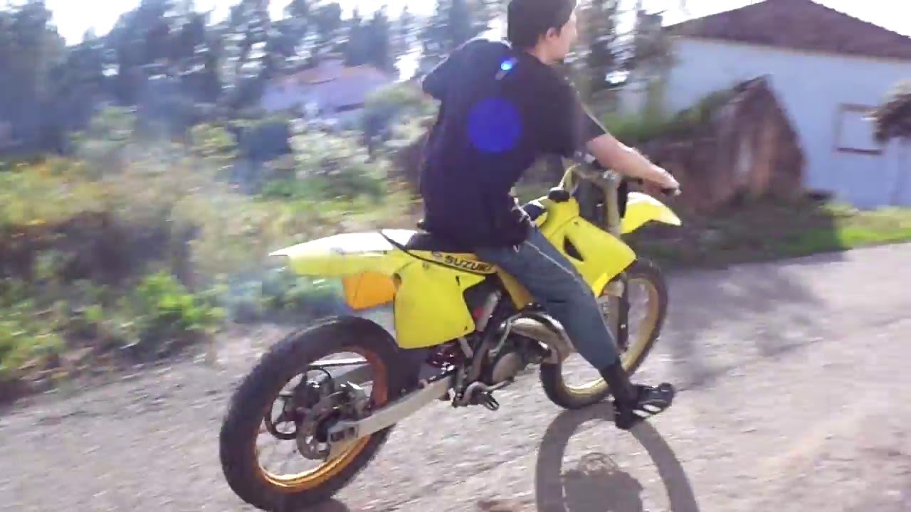 2002 Suzuki RM 125 #1 - Learning to tame the Beast! - YouTube
