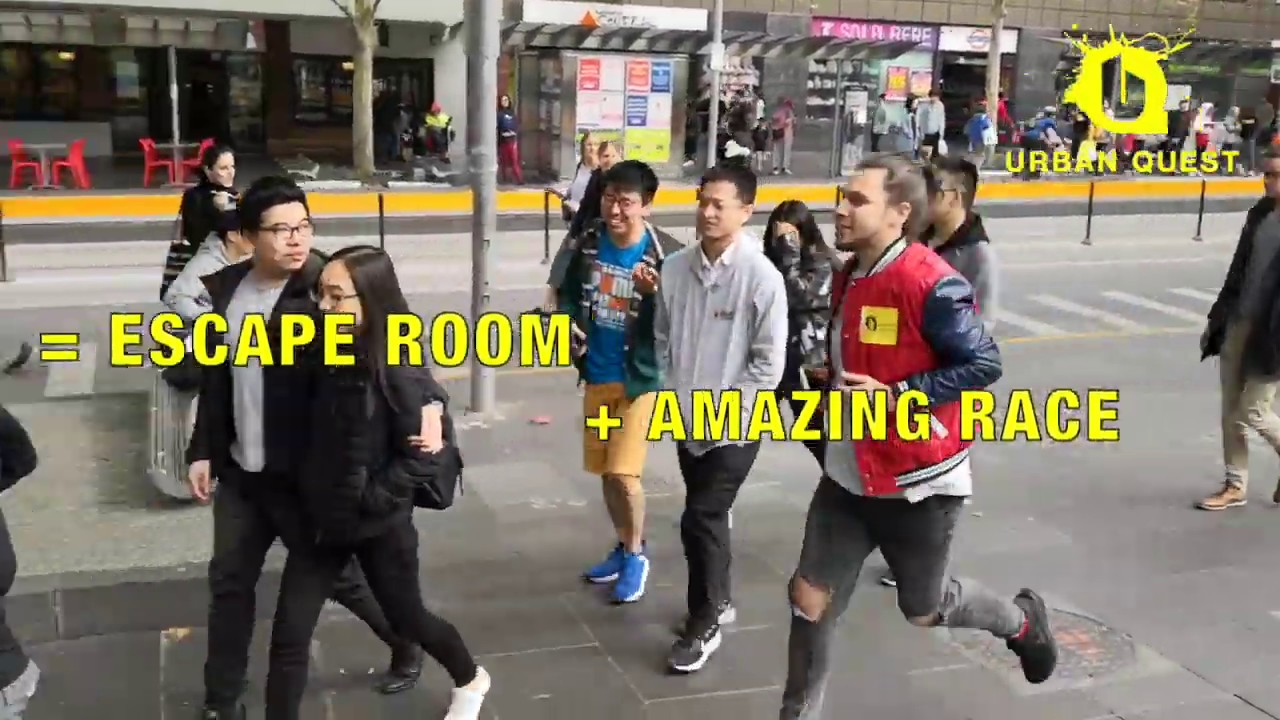 Urban Quest - Team Building Activities Melbourne - YouTube