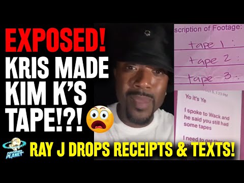 CAUGHT! Mom Kris Jenner MADE Kim Kardashian 's LOVE TAPE?! Ray J Drops RECEIPTS! TEXTS! & CONTRACT!