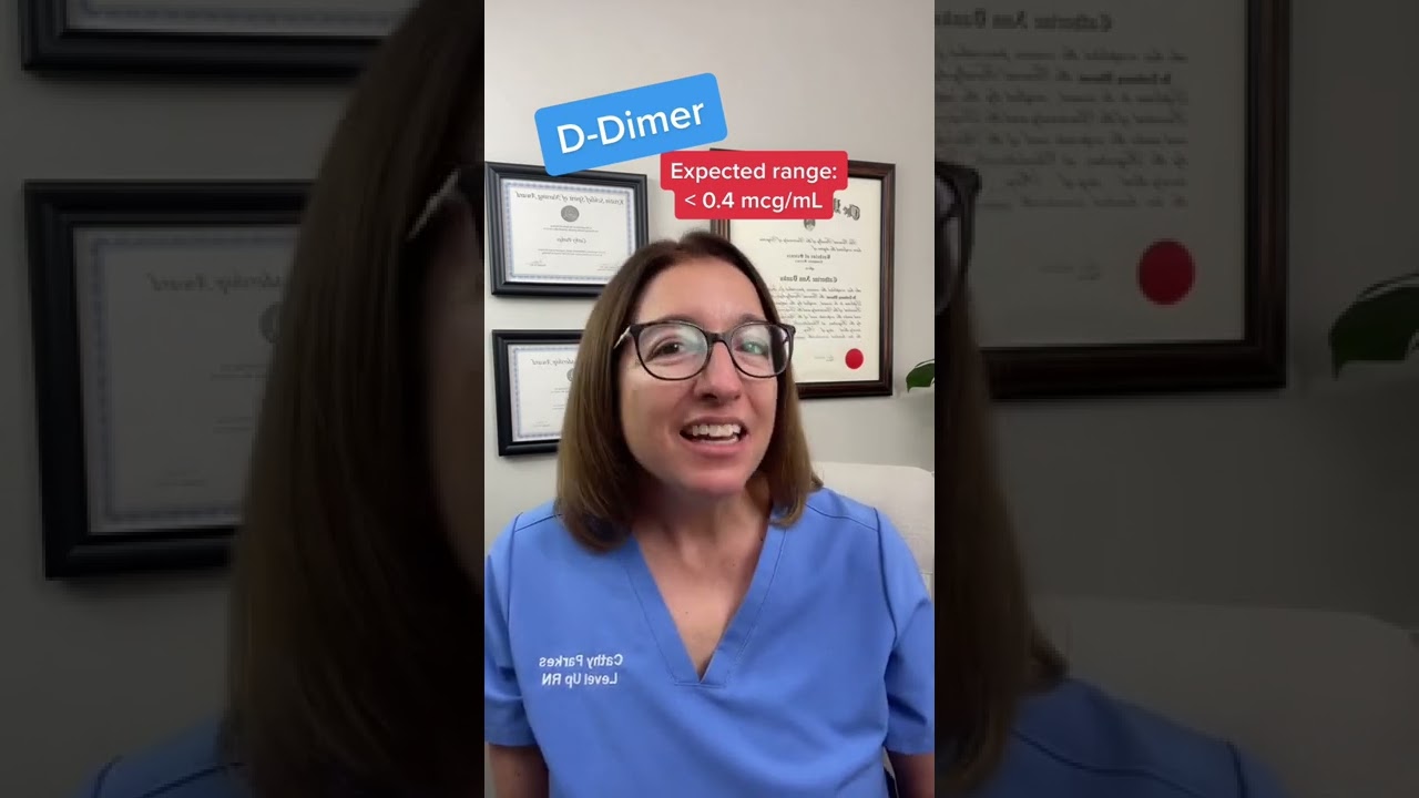D-Dimer - How to Remember Lab Values! - ABG | @Level Up RN - YouTube