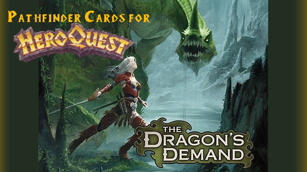 The Dragon's DEMAND: Scenario, Character and Item Cards that Work with ...