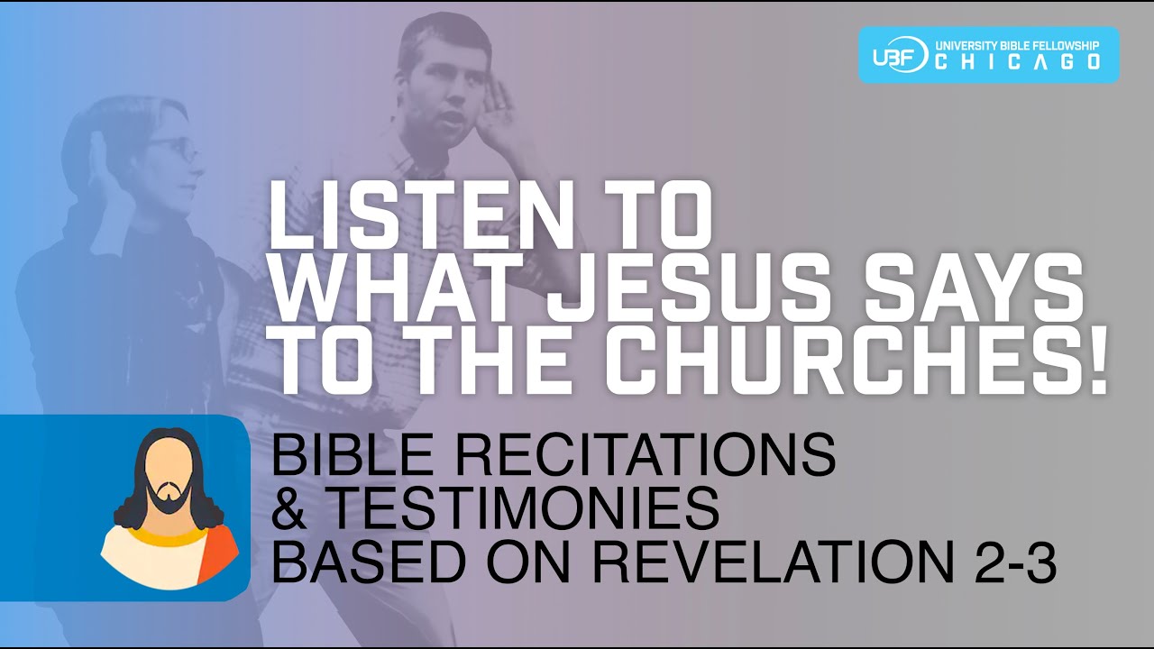 Listen to What Jesus Says to the Churches! / Revelation 2-3 ...