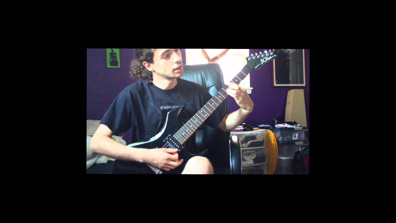 The Faceless - Akeldama guitar cover (rhythm) - YouTube