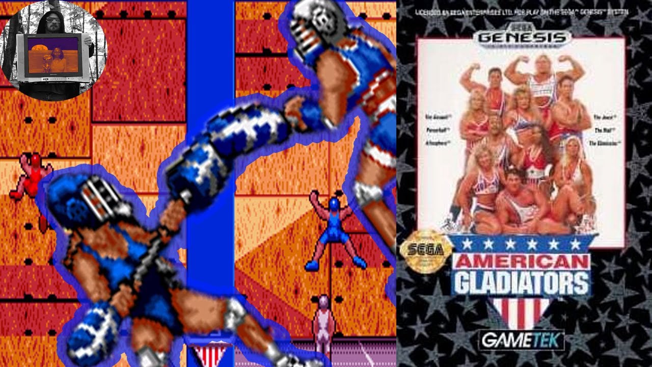 American Gladiators (1992/MegaDrive)[ENG] GAMEPLAY #sportsgame # ...