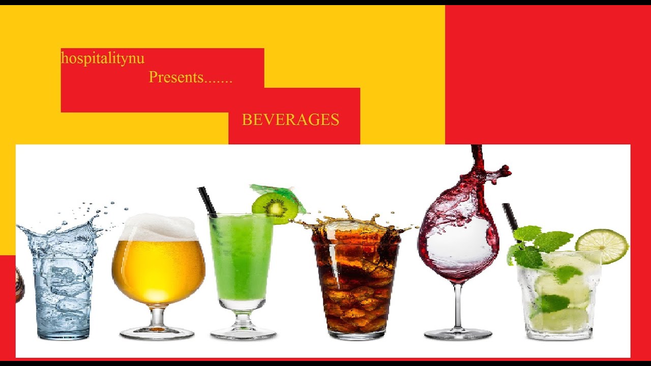 Introduction to beverages - alcoholic and non-alcoholic - YouTube