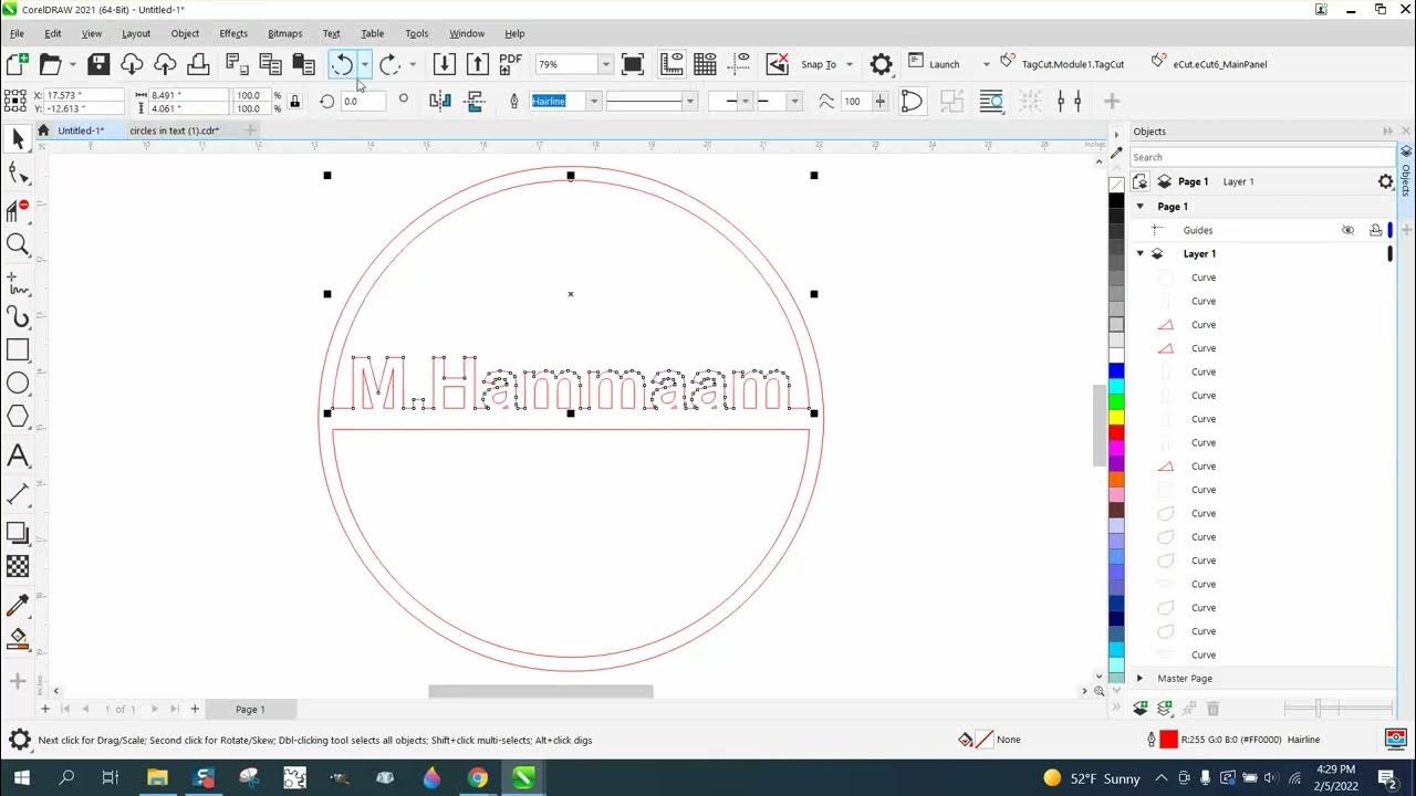 Corel Draw Tips & Tricks Cut Order and how to make it better Part 7 ...