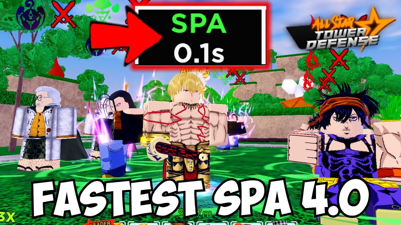 The NEW FASTEST SPA Units Vs. Infinite Mode! (0.1 SPA?!) | ASTD ...