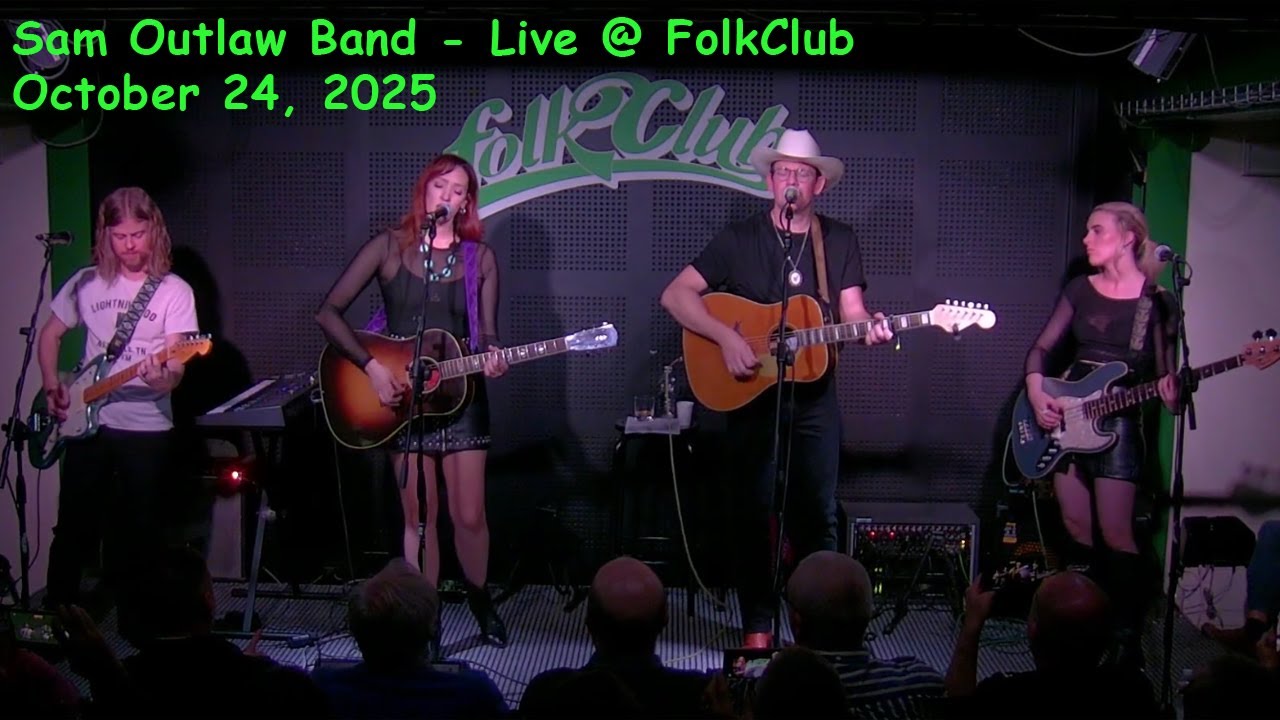 Sam Outlaw & Band - Live @ FolkClub, October 24, 2025 - YouTube