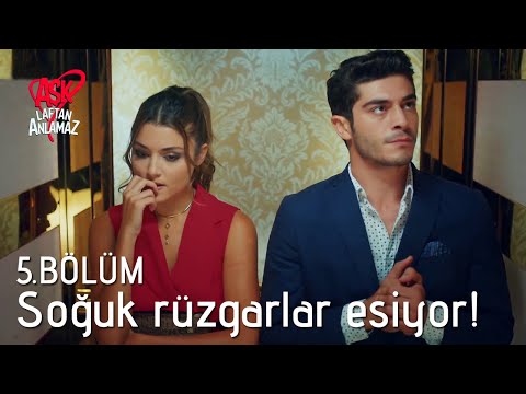 Hayat ve Murat'ın arasında soğuk rüzgarlar esiyor! | Aşk Laftan Anlamaz 5. Bölüm