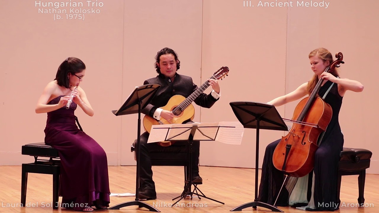 Kolosko Hungarian Trio - 3rd Movement - Ancient Melody - YouTube