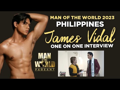 Man Of The World Philippines 2022 James Vidal - One On One Interview ...