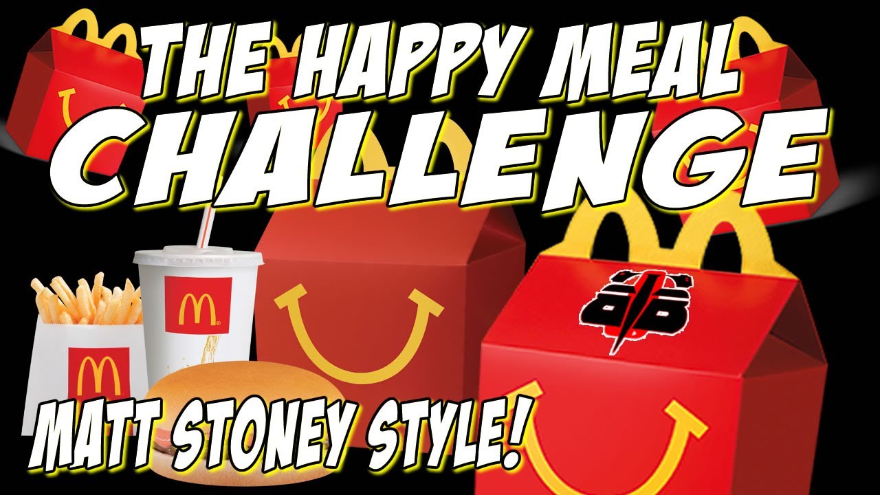 The Matt Stoney Happy Meal Challenge! - YouTube