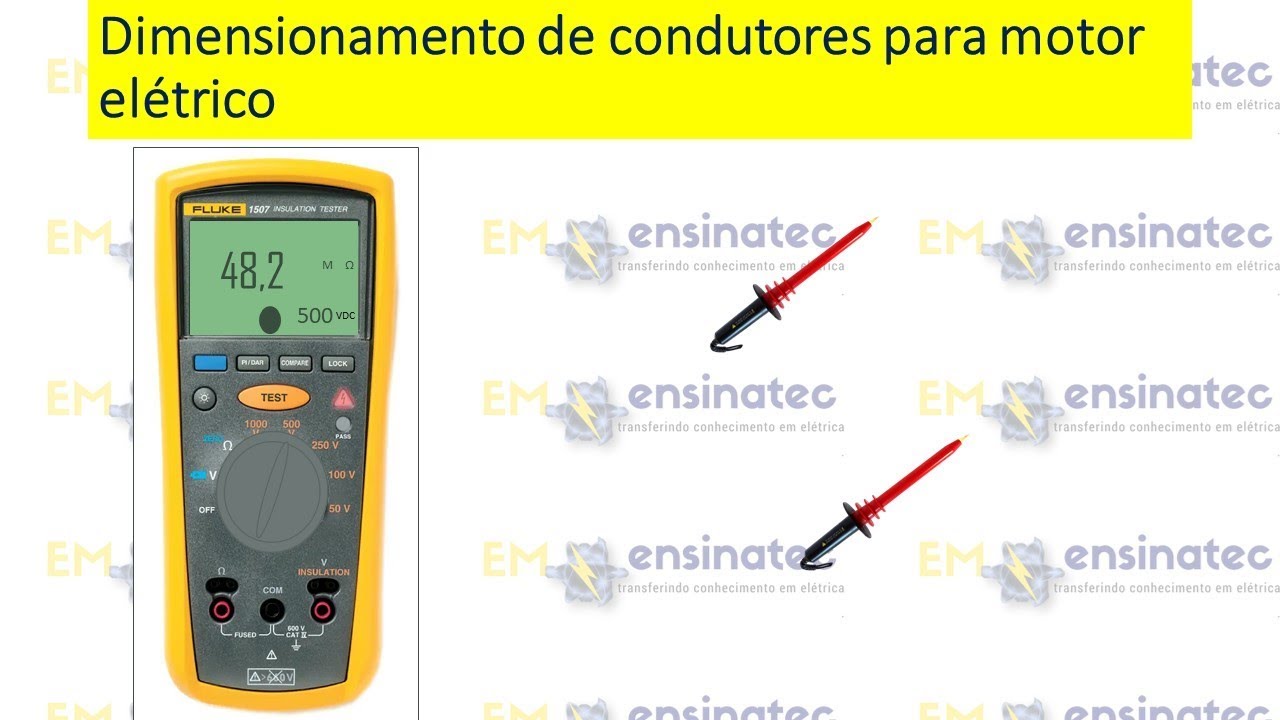 DIAGNOSTICO DE MOTOR ELÉTRICO - COMO MEGAR UM MOTOR? - YouTube