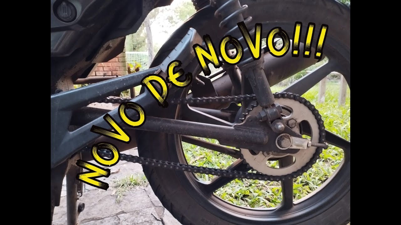 Como trocar a relação da moto (Factor 125) em casa, simples e fácil ...