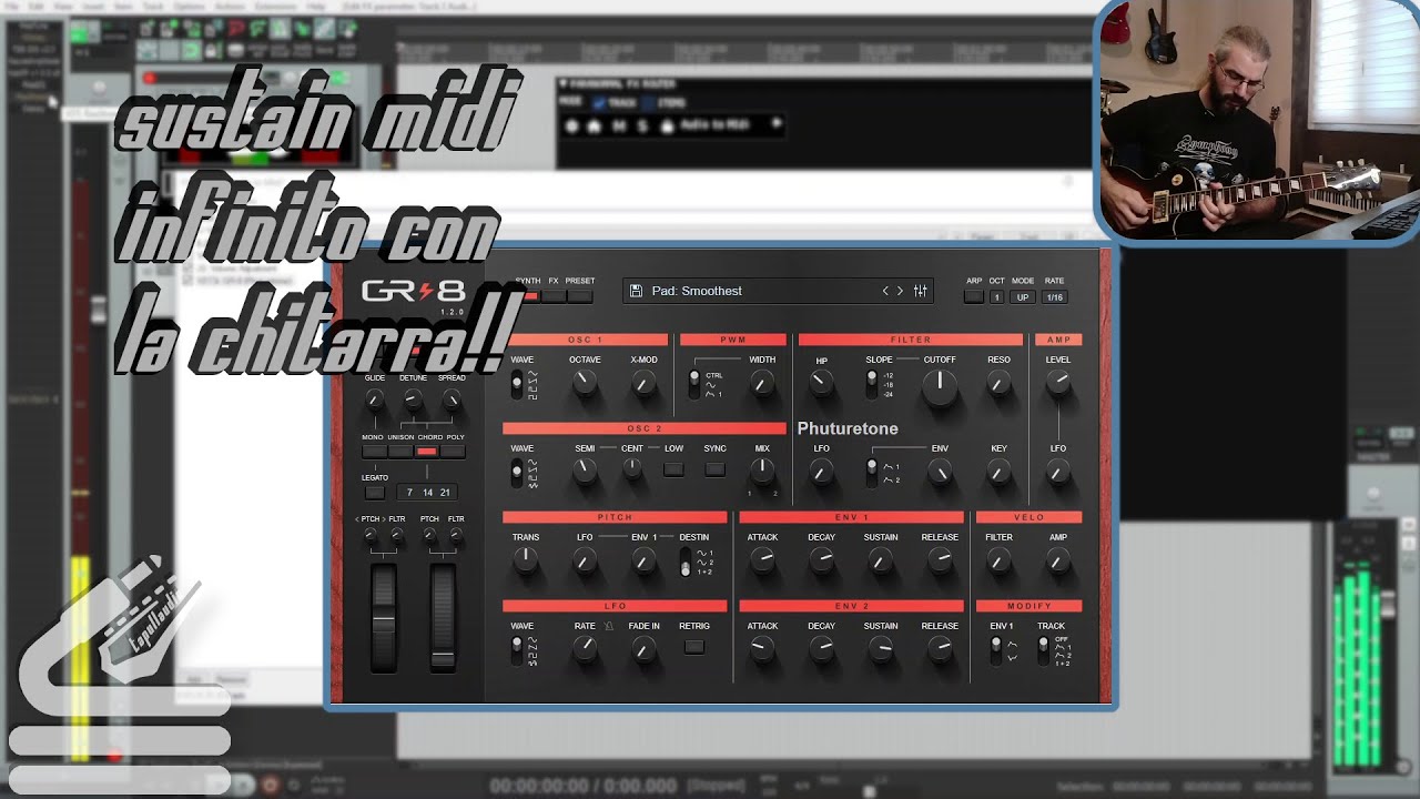 TAPPETO di suono INFINITO, come fare con REAPER! - YouTube