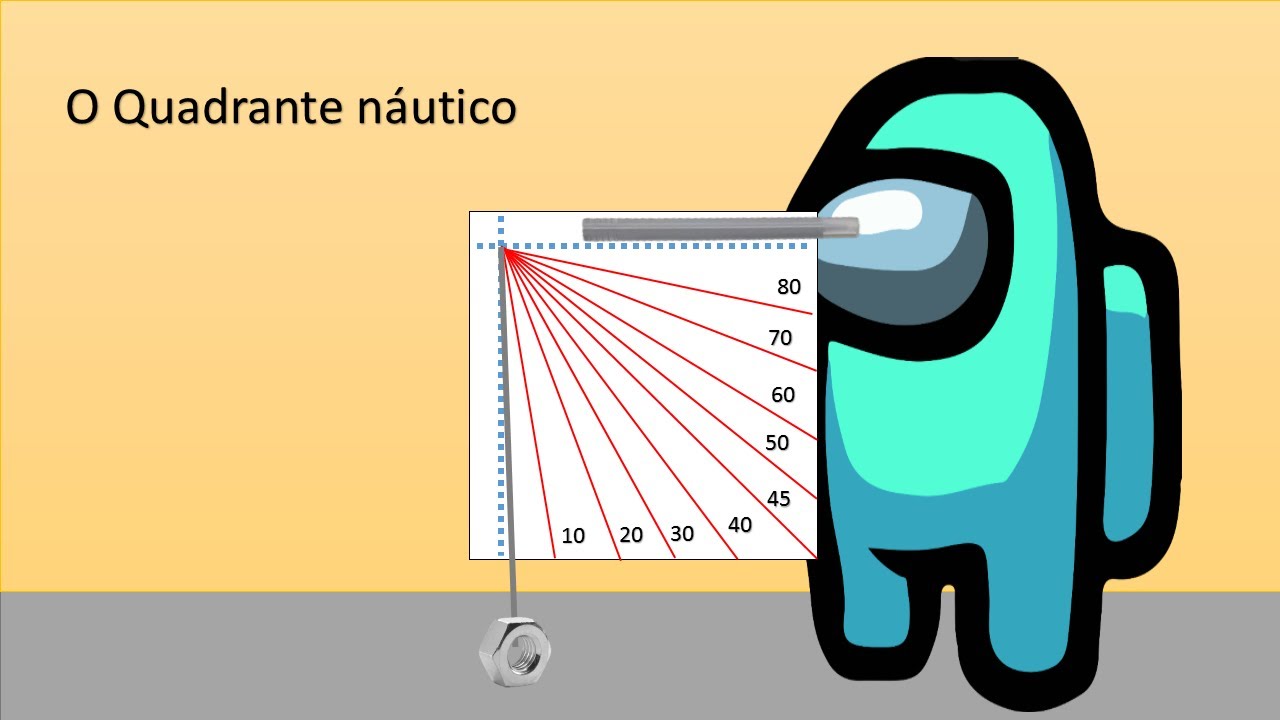 Tutorial de como fazer um quadrante náutico artesanal - YouTube