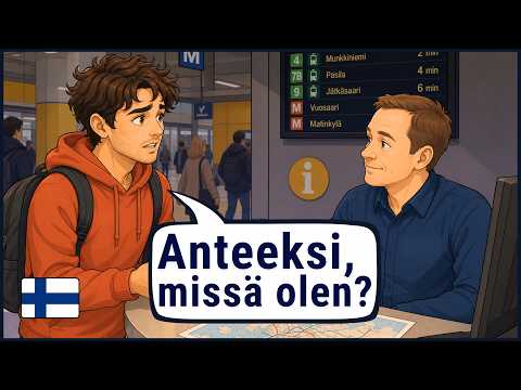 Päivä ilman puhelinta - Aito suomen keskustelu | Kuunteluharjoitus aloittelijoille (A2)