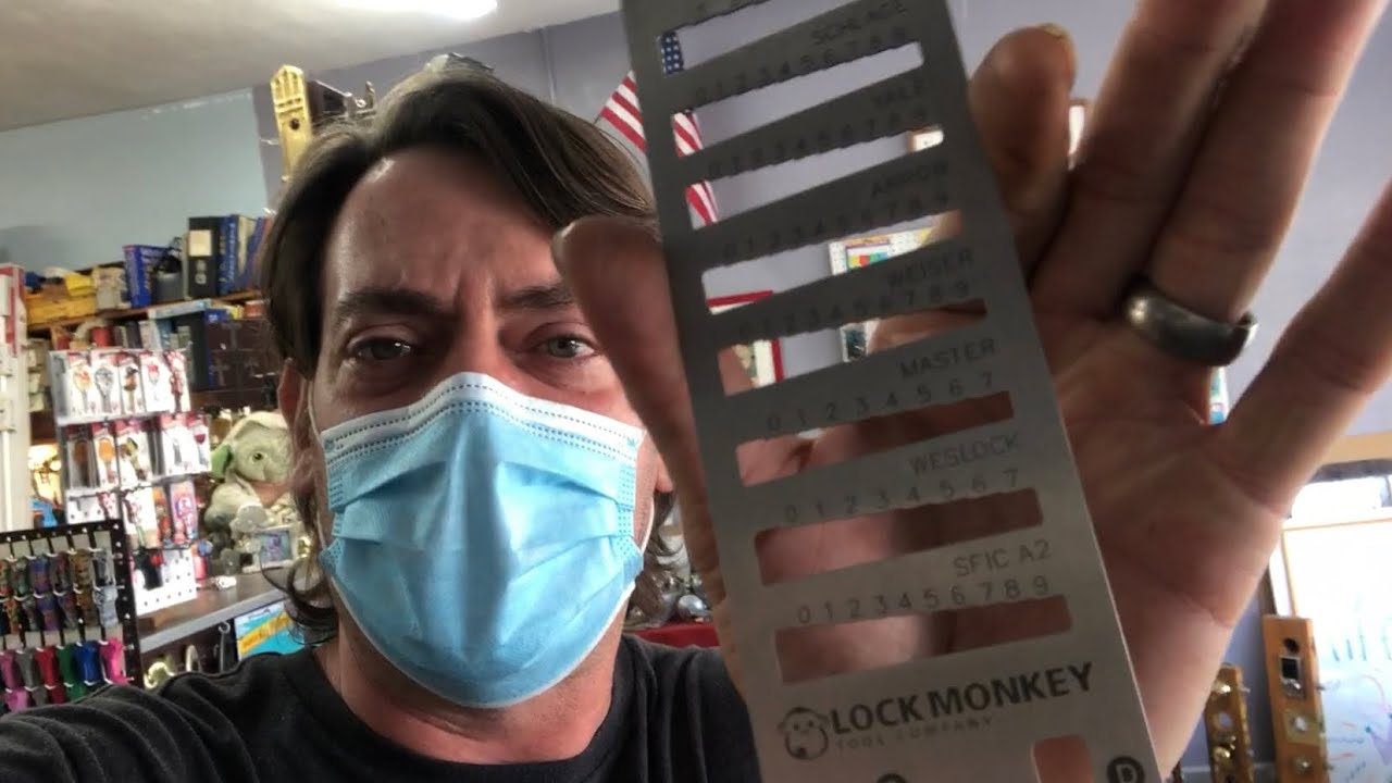 Review | Lock Monkey Tool Company 🐒 12 in 1 Key Gauge, Clip Remover ...