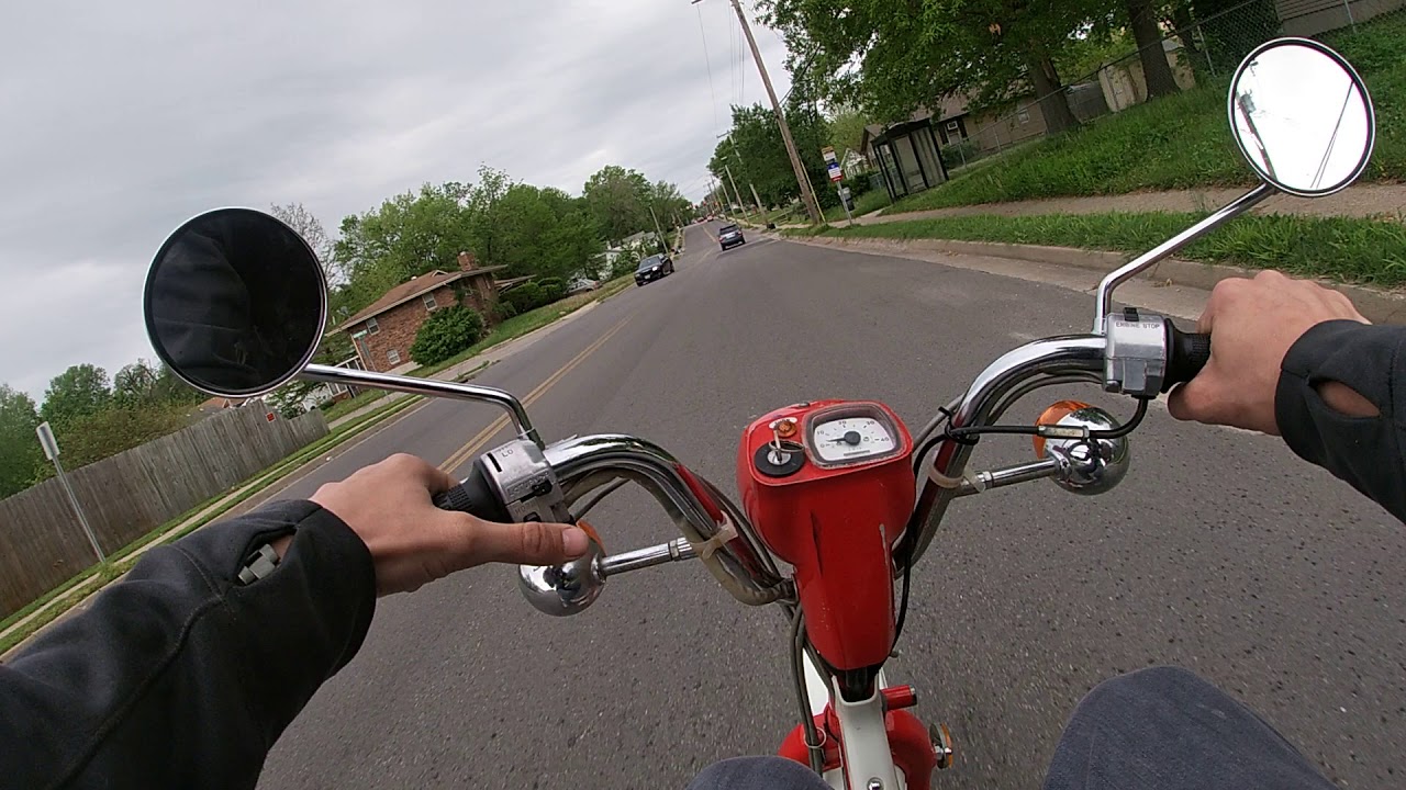Suzuki fz50 1st ride - YouTube
