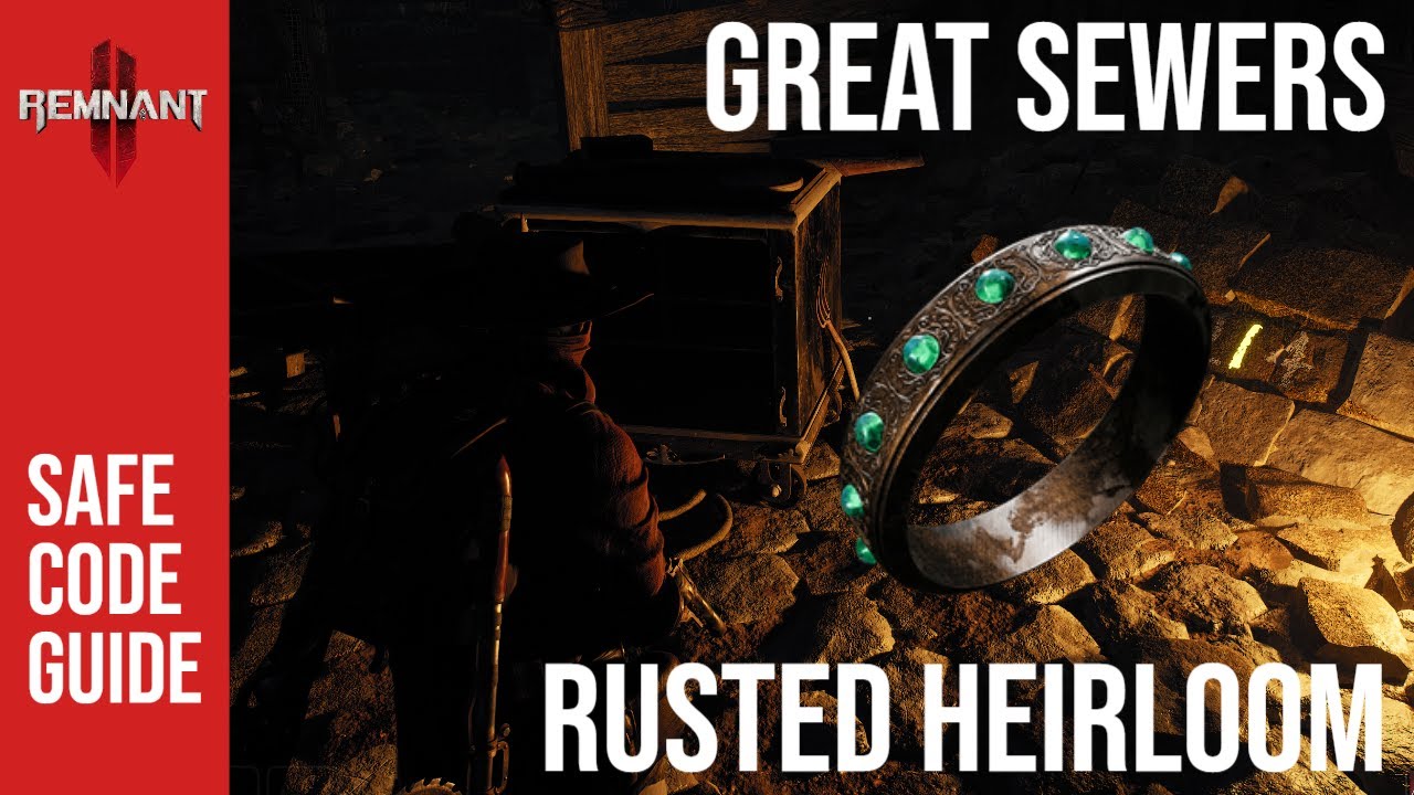 Remnant 2 How To Open The Safe In The Great Sewers Rusted Heirloom remnant-2-how-to-open-the-safe-in-the-great-sewers-rusted-heirloom