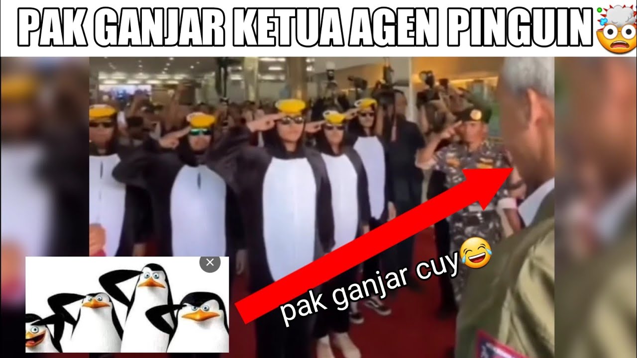 Pak Ganjar Jadi Ketua Penguin BIBD 😱... - YouTube