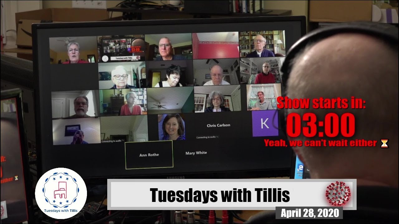 Tuesdays with Tillis Virtual Protest April 28 - YouTube