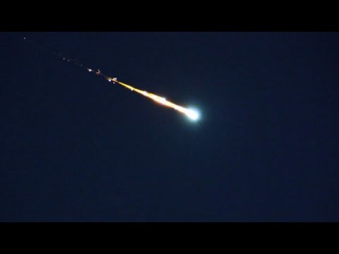 Meteor Hits California HOME Burns, INFO LIVE - YouTube