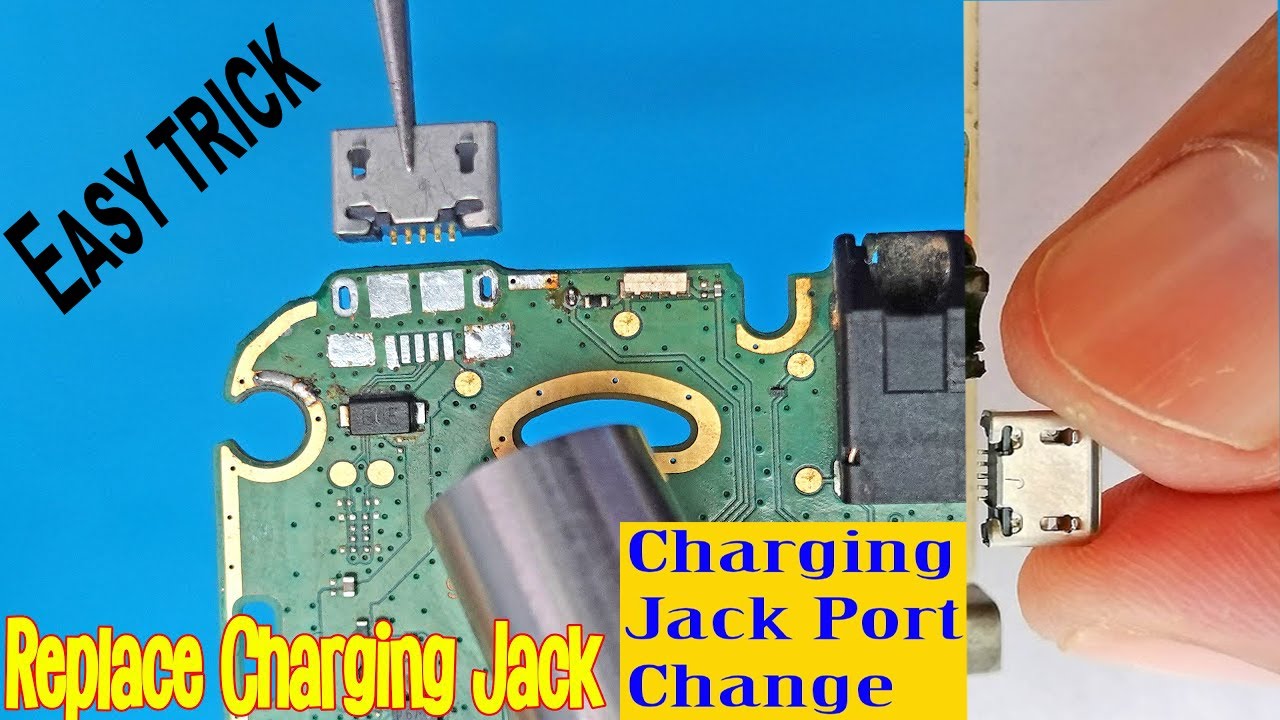 All phone charging port change //চাজিং পোর্ট লাগানোর সঠিক নিয়ম // Easy ...