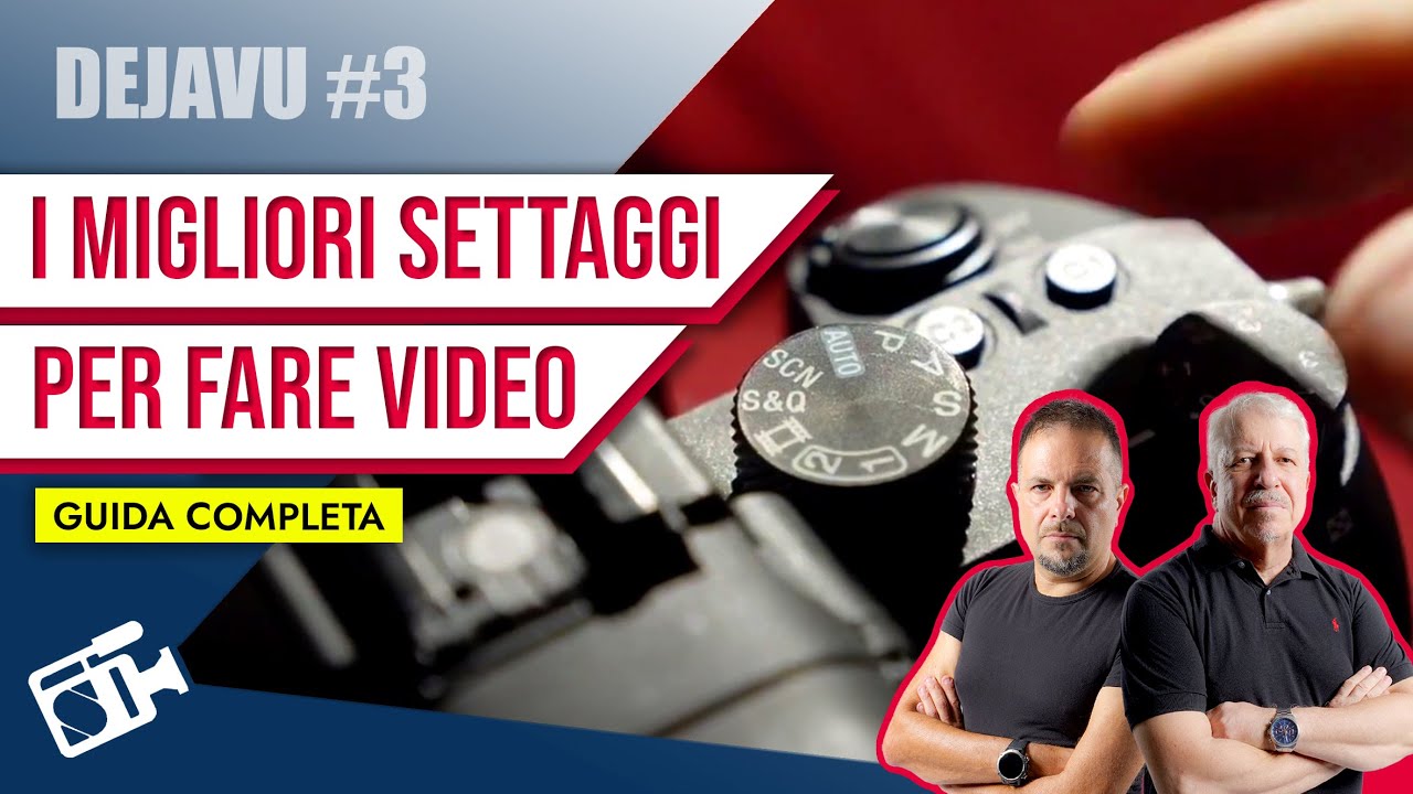 COME IMPOSTARE LA FOTOCAMERA PER FARE VIDEO - GUIDA COMPLETA - YouTube