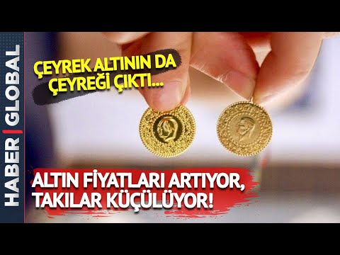 Takılar Küçüldü! Düğünlerde Yarım Gram Altın Dönemi