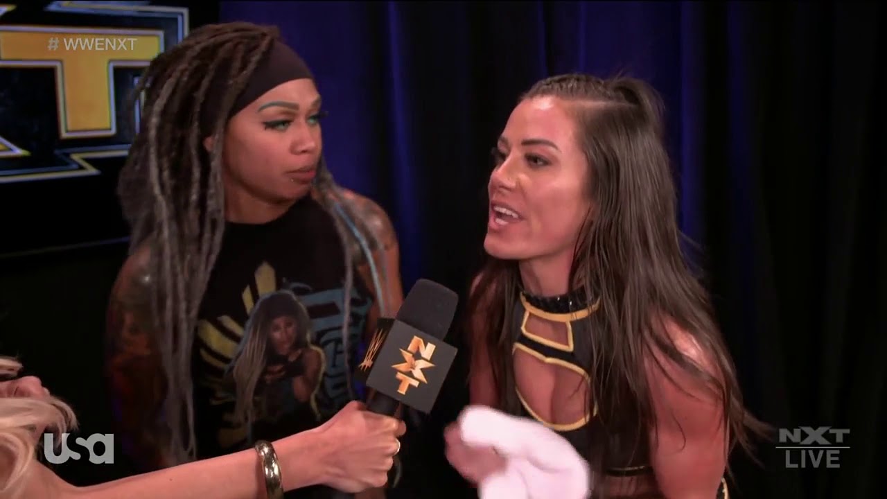 WWE NXT 20/01/21: Kayden Carter & Kacy Catanzaro Backstage Segment ...