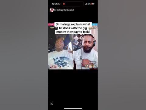 Dr malinga explaining why he paying tsekeleke 2k - YouTube